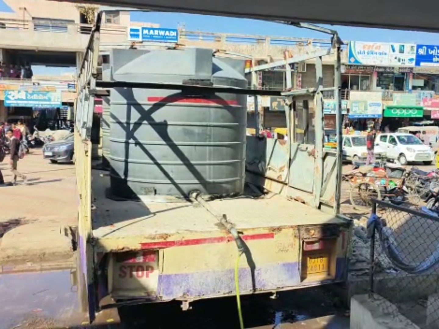 Severe problem due to repeated failure of water bore in Disa bus stand ...