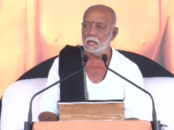 As Hirab's health improved, Morari Bapu prayed for his speedy recovery ...