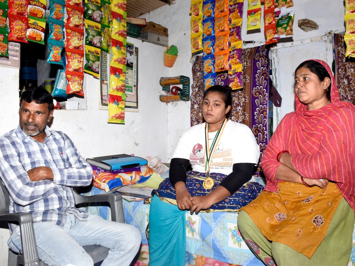 Girl loses leg in accident but does not lose courage, wins first ...