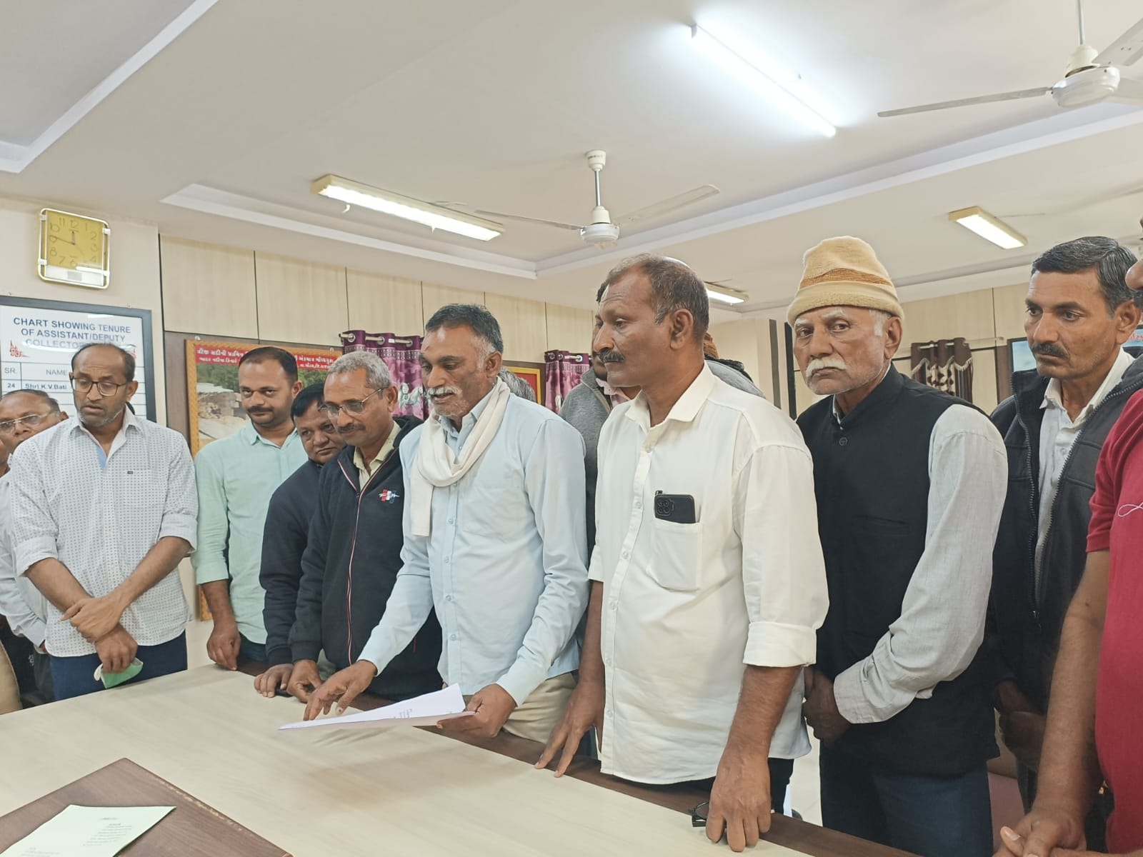 Ribda village of Gondal filed a petition for criminal action against ...