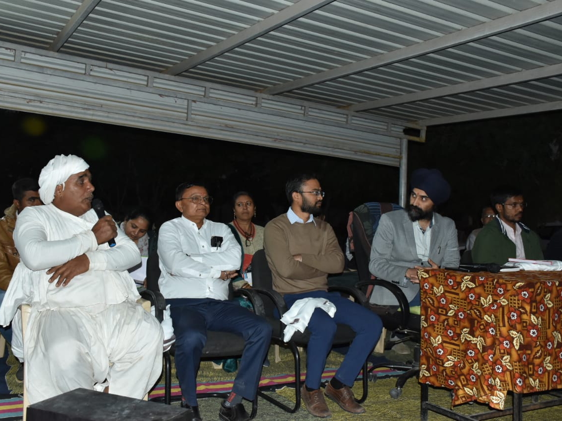 A night meeting was held under the chairmanship of Kalater in Eywal ...