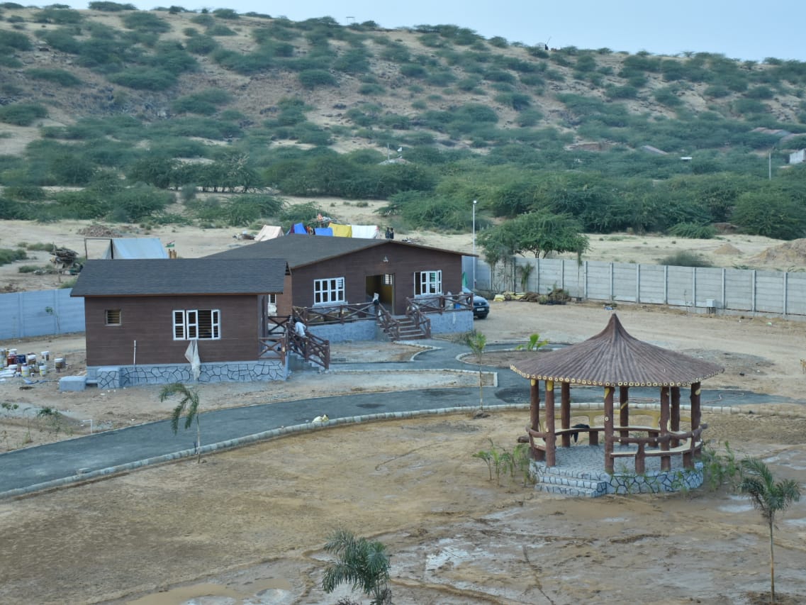 Patan District Collector reviewed the desert safari at Aywal village of ...