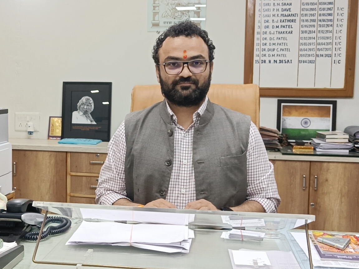 Dr. Chirag Patel, Director of Physical Education, has been appointed as ...