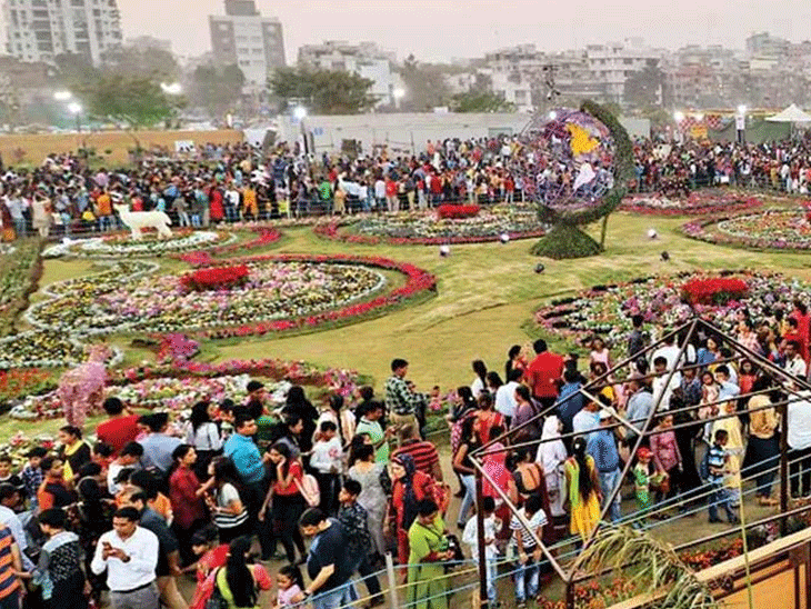 The Sabarmati Riverfront Flower Show will now be open to the public ...