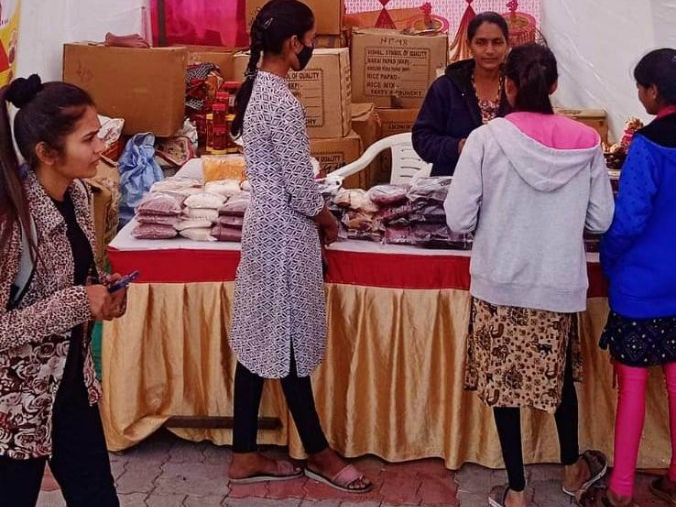 The taste buds of Surat got a taste of the native dish of natural dang ...
