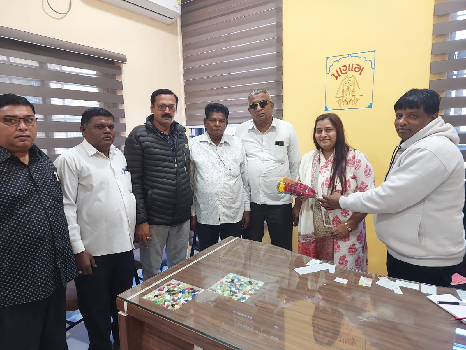 Organizing a meeting by the Agricultural Produce Market Committee ...