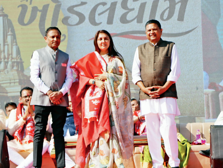 Anandiben's daughter Anar Patel's social cause entry | ખોડલધામના નવા ...