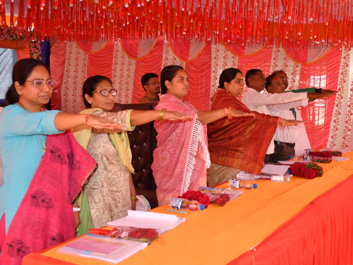 A taluka level program was held at Morwa Hadaf under the chairmanship ...
