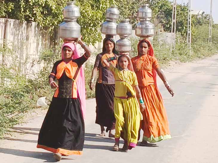 Valkhan for drinking water for 10 days in Radhanpur-Santalpur taluk