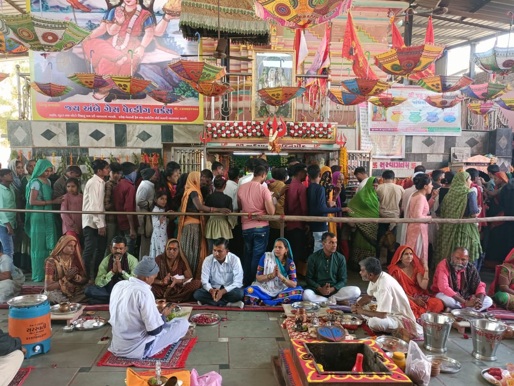 A large number of devotees joined the celebration in a devotional ...