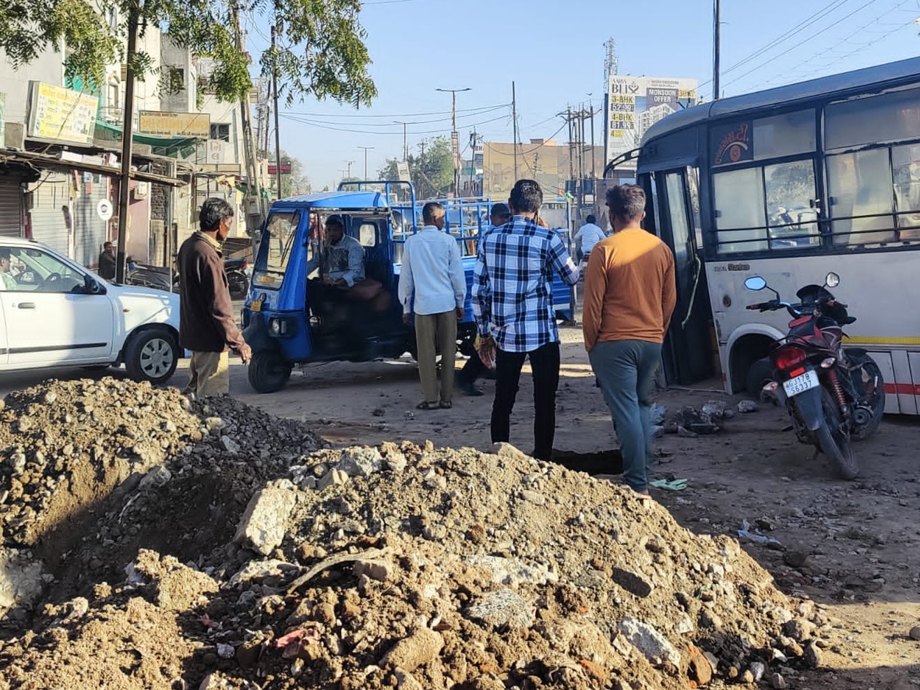 Indiscriminate excavations for development in Halol became a headache ...