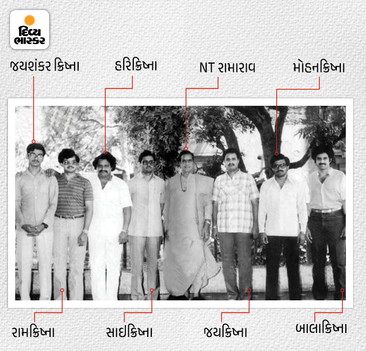 story about jr NTR family and grand father NT rama rao political and ...