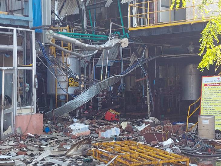 Sumitomo Chemical Company in Bhavnagar, two workers injured in a loud ...