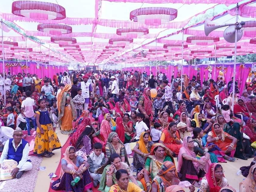 29 newlyweds took steps in the wedding ceremony of Patanwada Prajapati ...