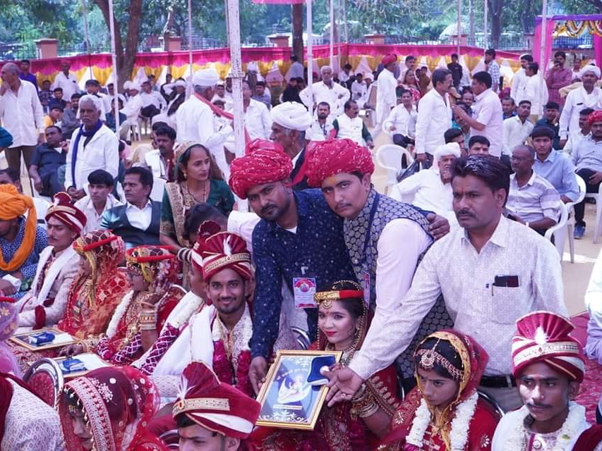 29 newlyweds took steps in the wedding ceremony of Patanwada Prajapati ...