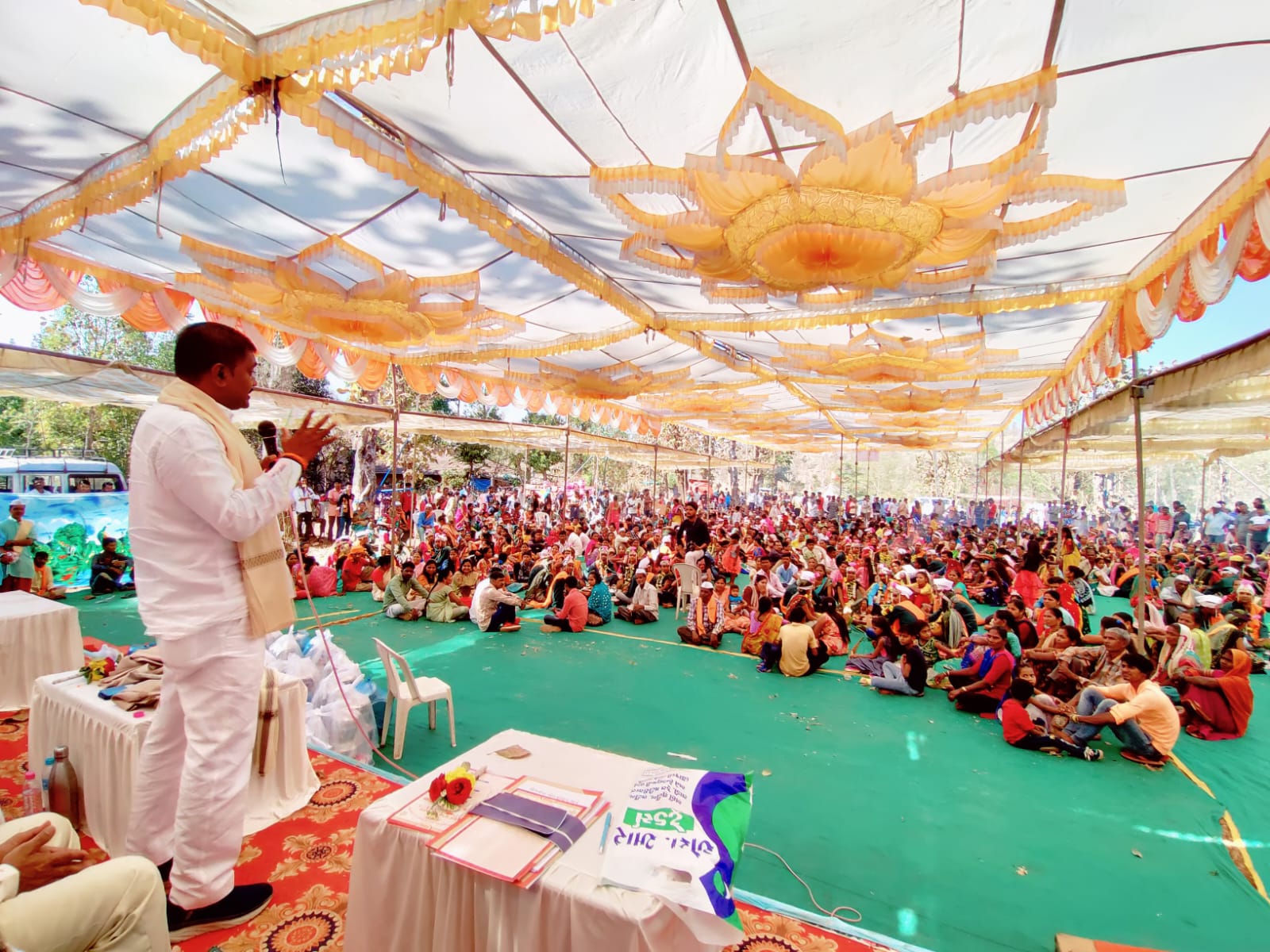A large number of Pawar families were present at Ahwa; It was ...