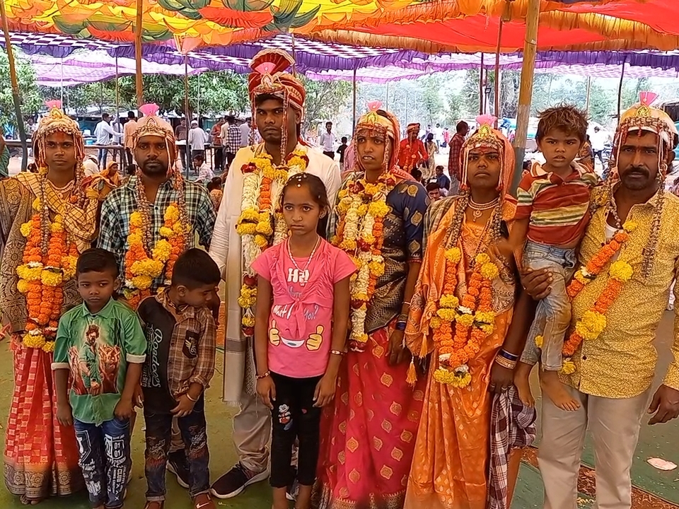 In Valsad district Chanlo Kari, couples who were living together but ...