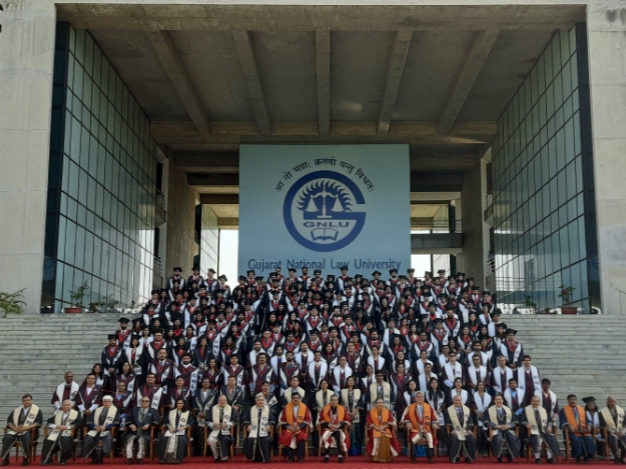 Gujarat National Law University held its twelfth graduation ceremony ...