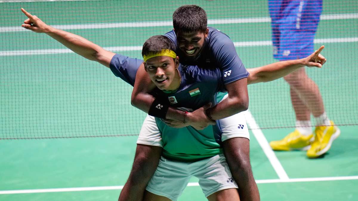 The pair of Satvik-Chirag defeated the Chinese pair in straight sets in ...