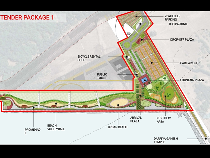 Finally the tenders for the first phase of Dumas sea-face development ...