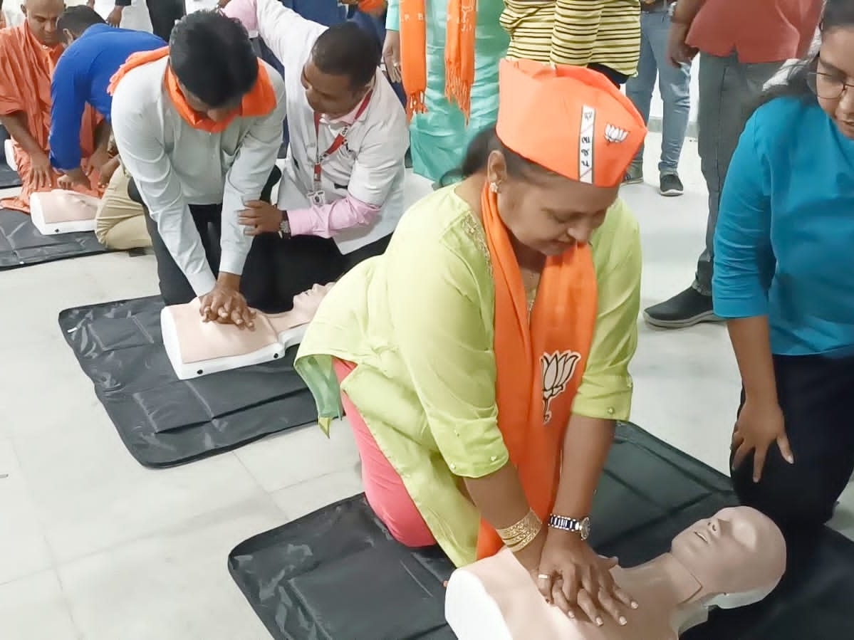 In the wake of increasing cases of cardiac arrest, life saving training ...