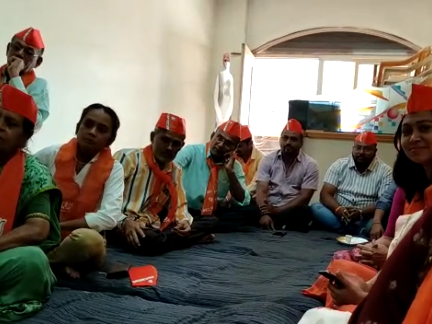 Celebrating Hanuman Jayanti with devotion; On the other hand, the ...
