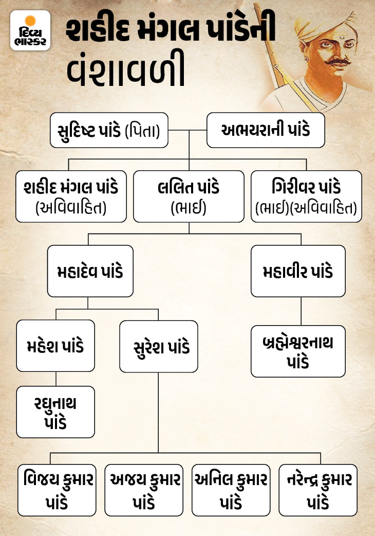 What happened to Mangal Pandey's family after he was hanged? Where are ...