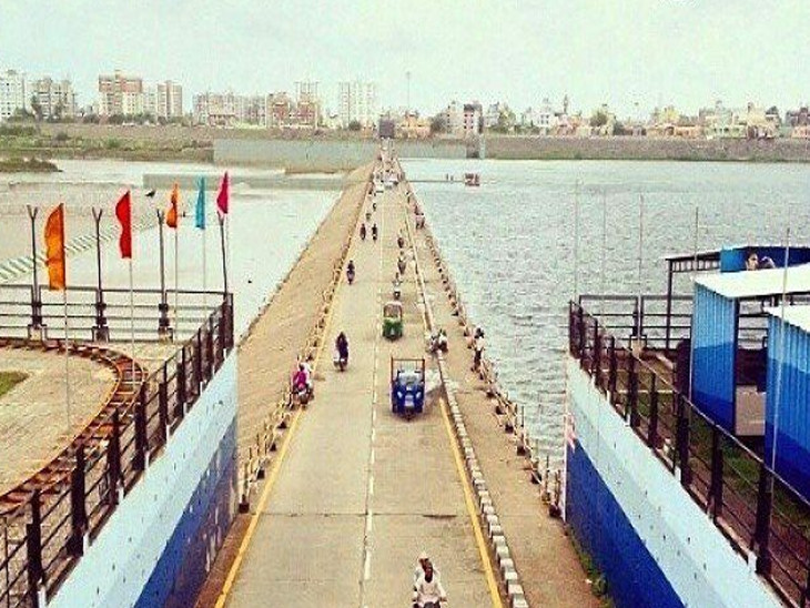 1500 cusecs of water released from Ukai Dam in Surat with the Tapi ...