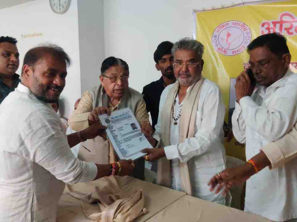 He was appointed as the president of the Gujarat region in the meeting ...