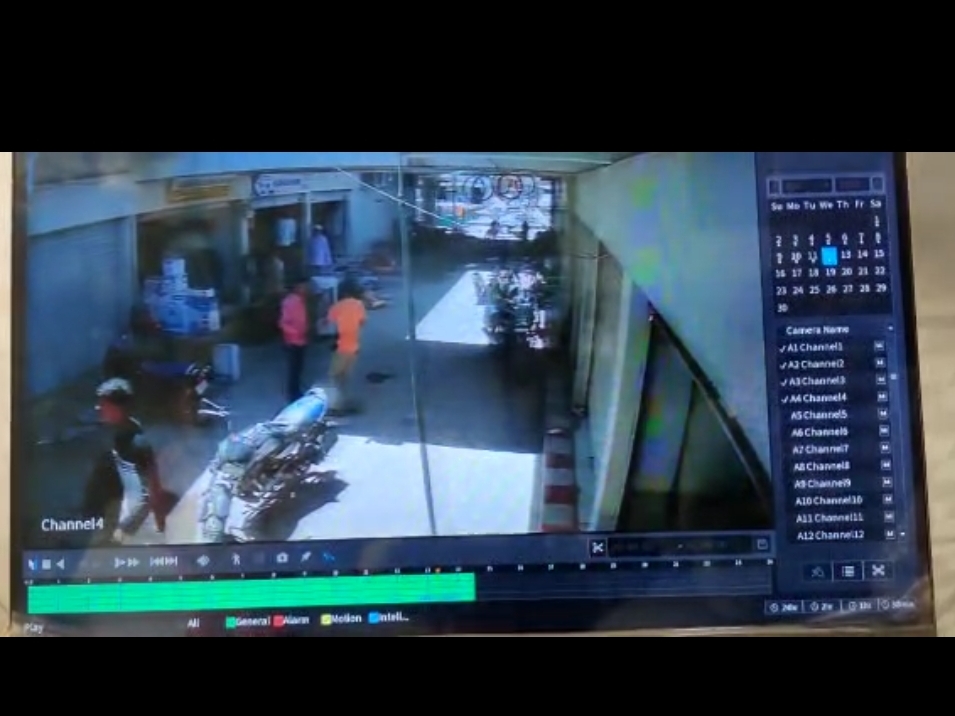 Incident of 3 persons beating a youth in Halwad captured on CCTV; After the video went viral ...