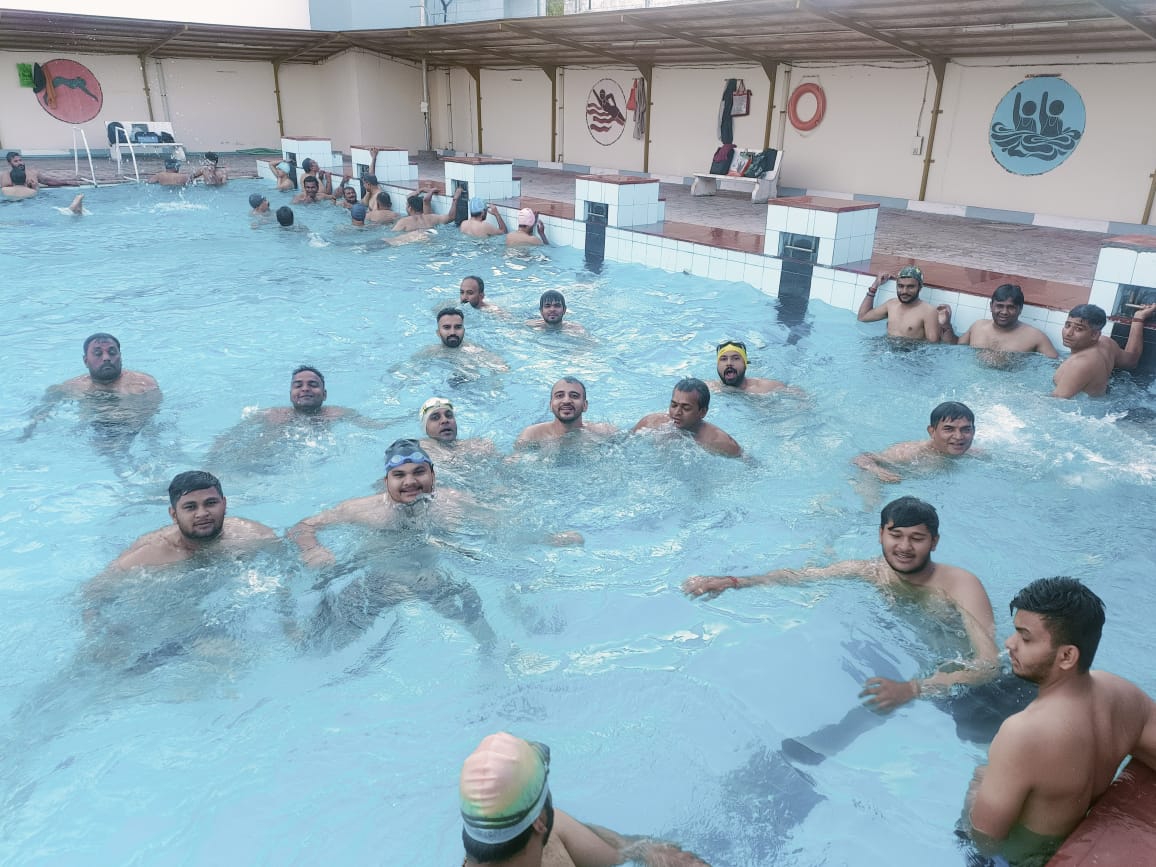 Inauguration of swimming pool at Patan's sports complex, more than 300 ...