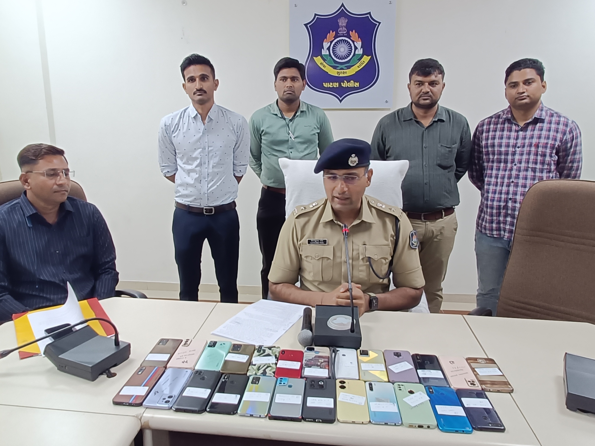 Patan police nabbed 5 accused, found the original owner and returned ...