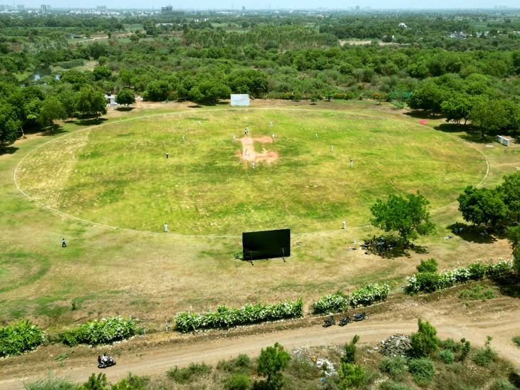 A cricket ground was built to keep the youth away from mobiles, today ...