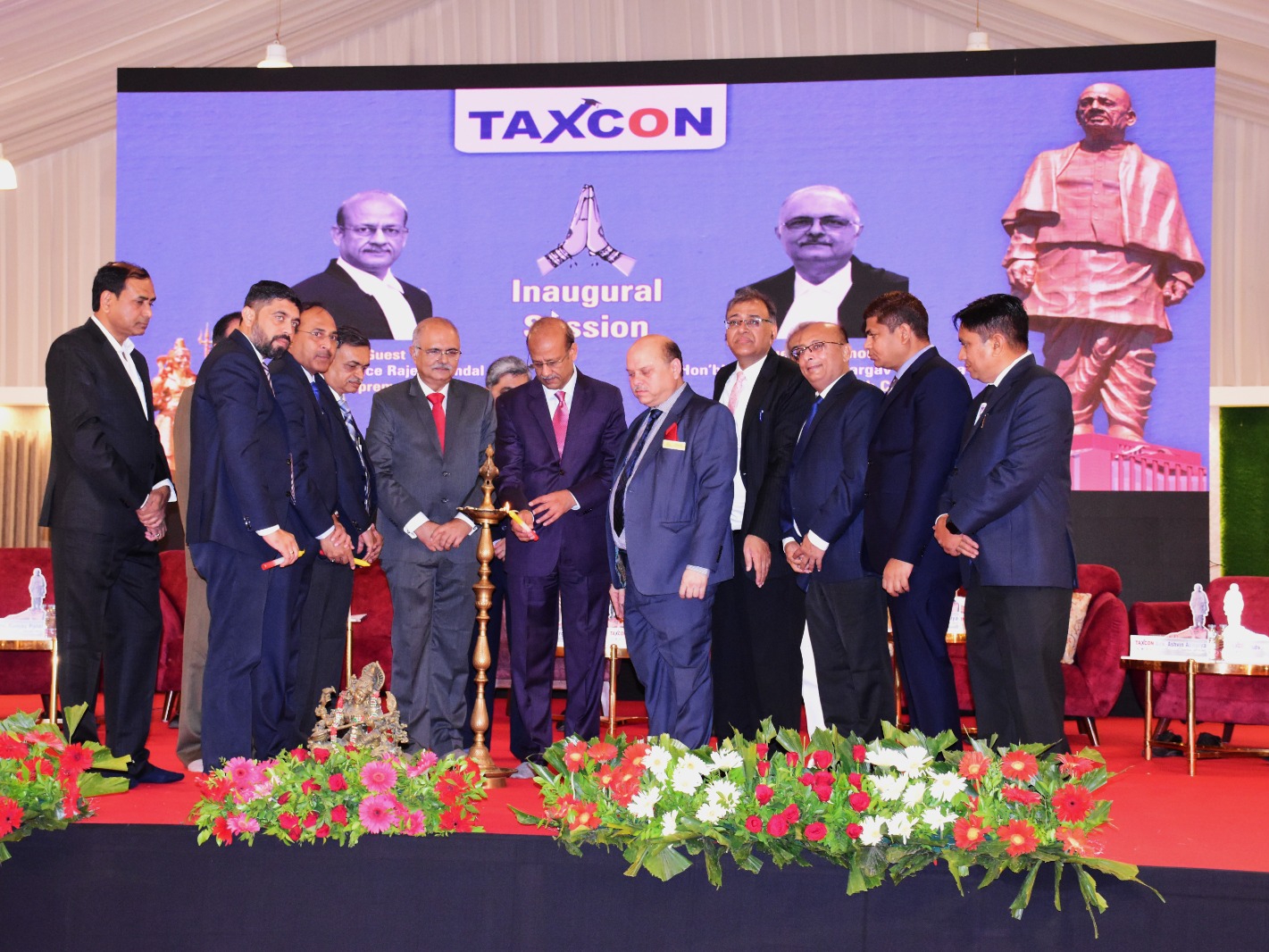 TAXCON opened at Ektanagar; Judges of Supreme Court of India and Judges ...