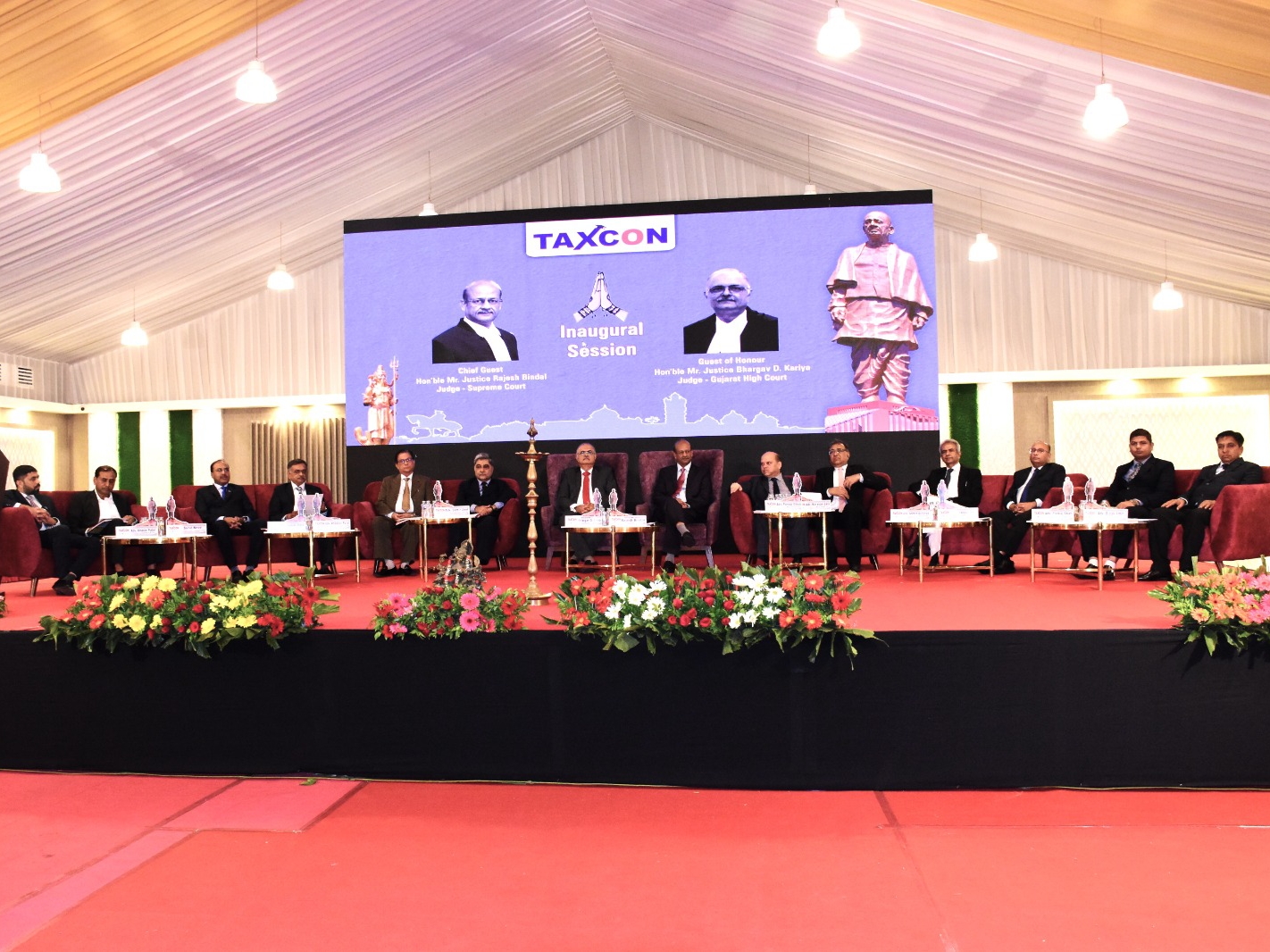 TAXCON opened at Ektanagar; Judges of Supreme Court of India and Judges ...