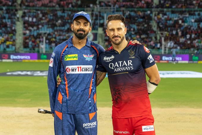 RCB Vs LSG IPL LIVE Score Update; Virat Kohli KL Rahul Faf Du Plessis ...