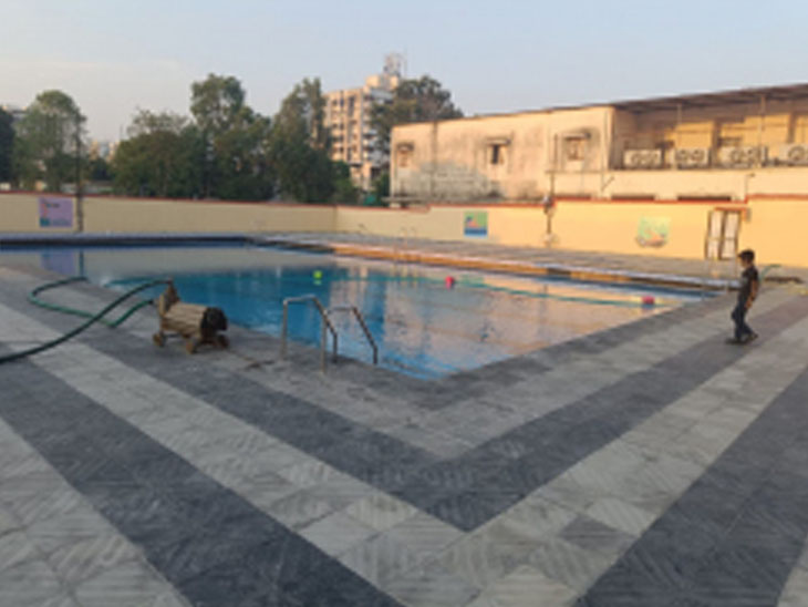 Swimmers in jail to start swimming pool of Vyara, which has been closed ...