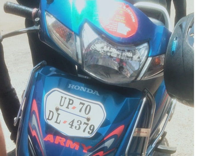 Moped driver Army jawan killed by dumper near Baroda Dairy Spandan ...
