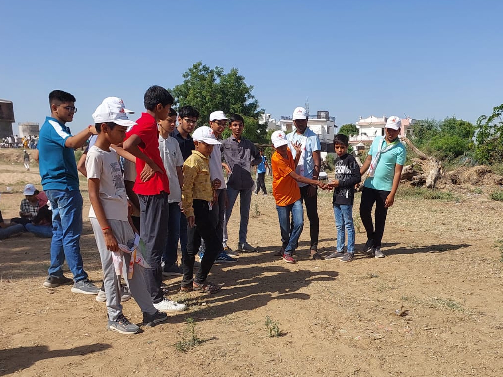 A summer camp was held for children in Sunder village of Patan ...