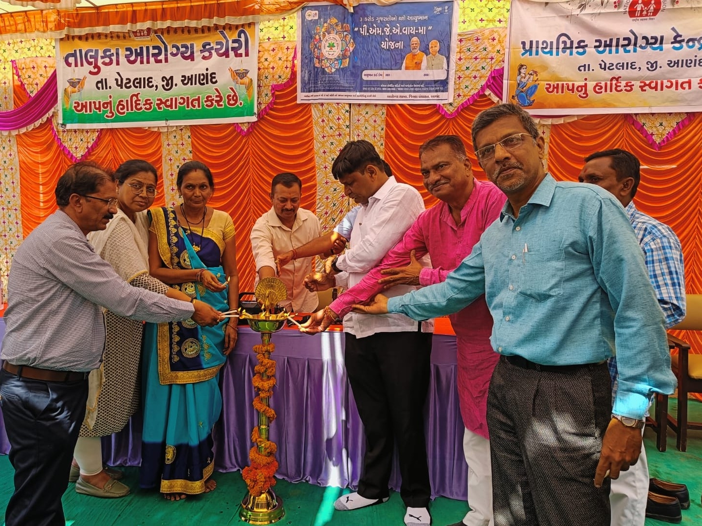 97 beneficiaries received Ayushman cards during health camp in Changa ...