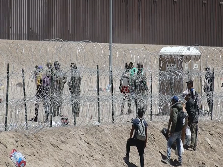 The crowd started crossing the Mexico border, the government is afraid ...