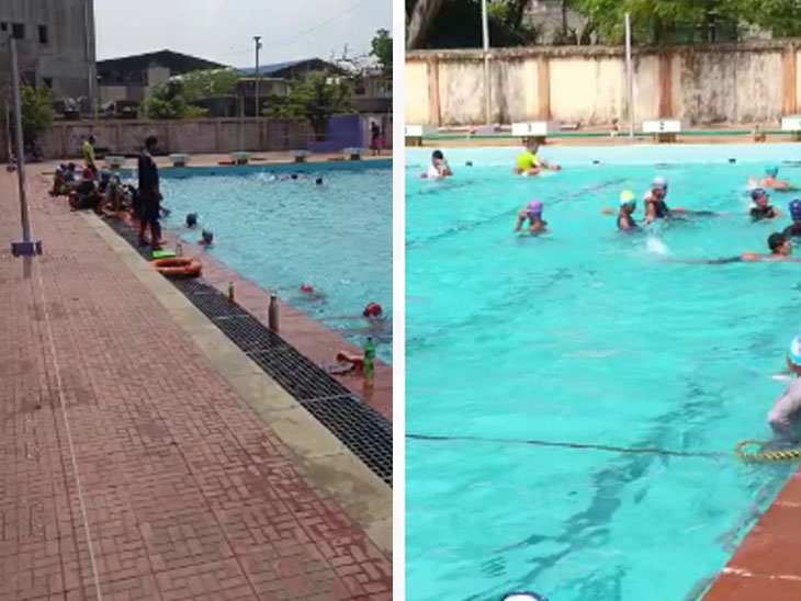 Navsari swimming pool is the only one to produce 10 national swimming ...