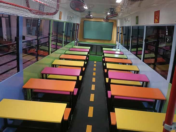 A mobile school will be started to give literacy to the children living ...