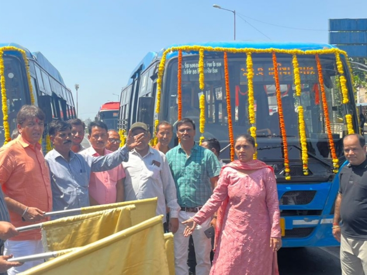 Surat Municipal Corporation started running new buses, city bus was ...