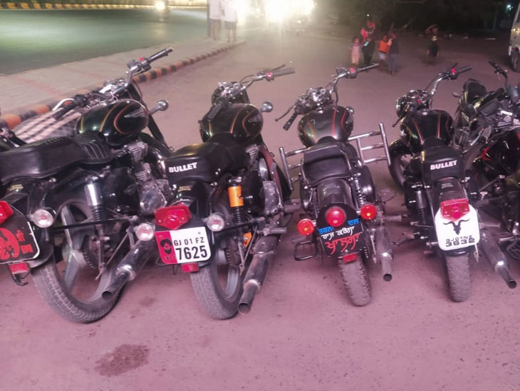123 two-wheelers-four-wheelers with tampered RTO approved number plates ...