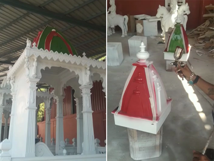 New Raths are being prepared with the same colors as the Jagannathpuri ...