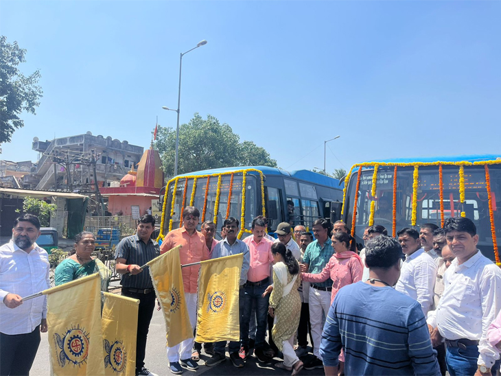 Surat Municipal Corporation started running new buses, city bus was ...