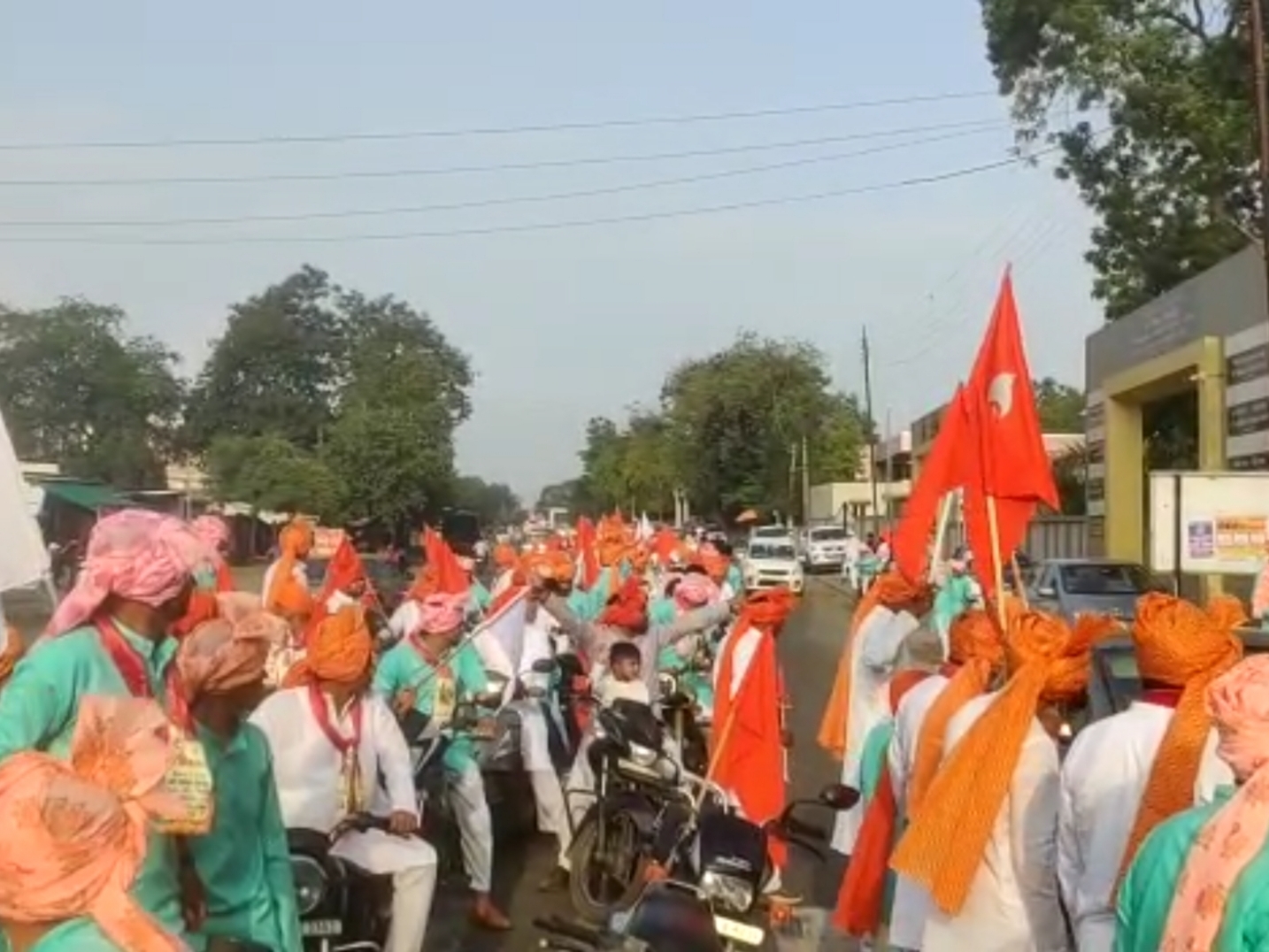 Inauguration of Trividha Mohotsav program at Shika Kampa village of ...