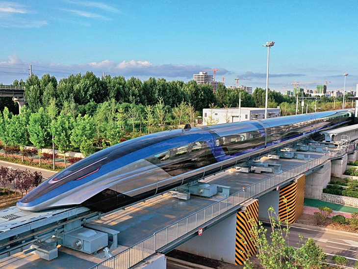 World's fastest maglev train will run in China, its speed will be 1000 ...