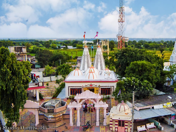 Dantiwada village with population of 3000 has 100 percent paved roads ...